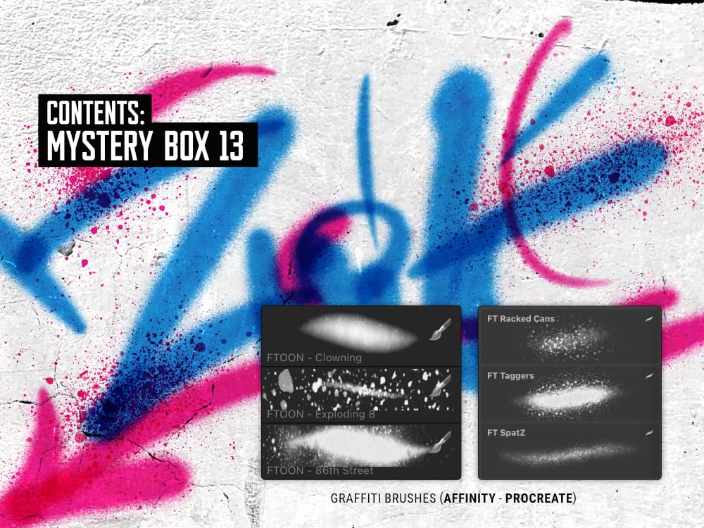 Box 2 for Affinity and Procreate - Frankentoon Studio