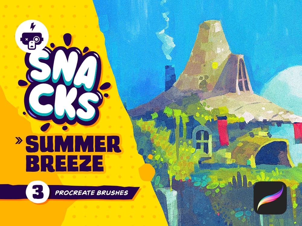 Summer Breeze for Procreate - Frankentoon Studio