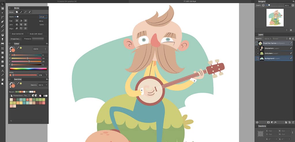 Using Textures in Affinity Designer - Frankentoon Studio