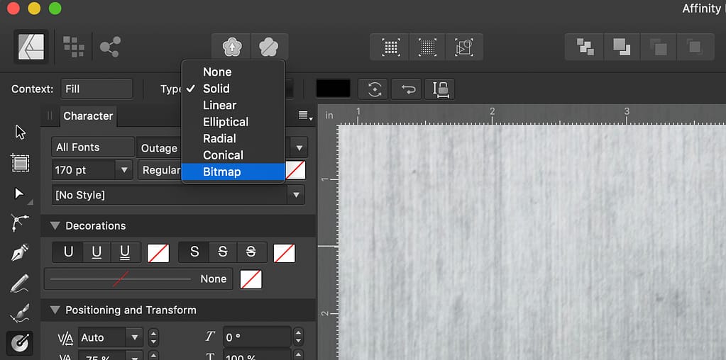 Introduction to Text Effects in Affinity - Frankentoon Studio