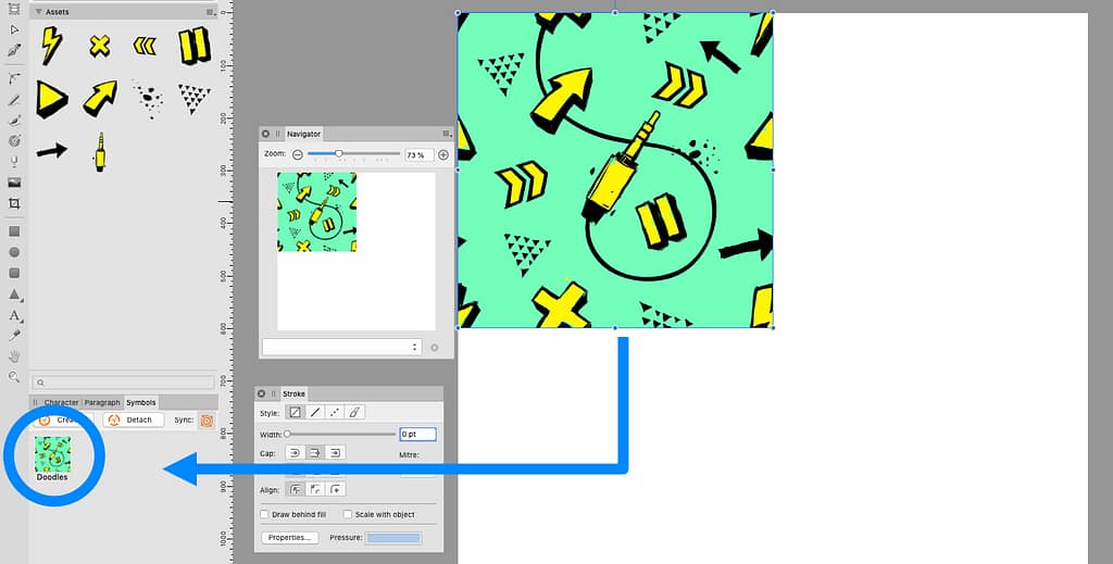 Creating Seamless Patterns in Affinity Designer - Frankentoon Studio