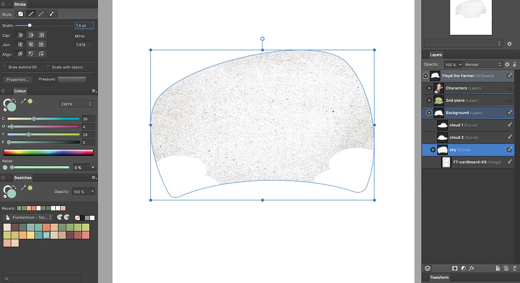 Using Textures in Affinity Designer - Frankentoon Studio