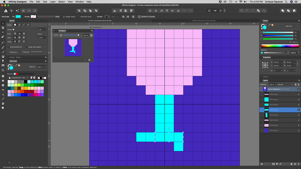 Emulating Retro Graphics in Affinity Designer - Frankentoon Studio