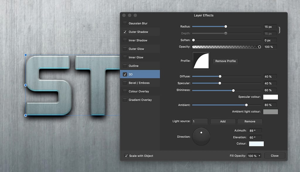 Introduction to Text Effects in Affinity - Frankentoon Studio