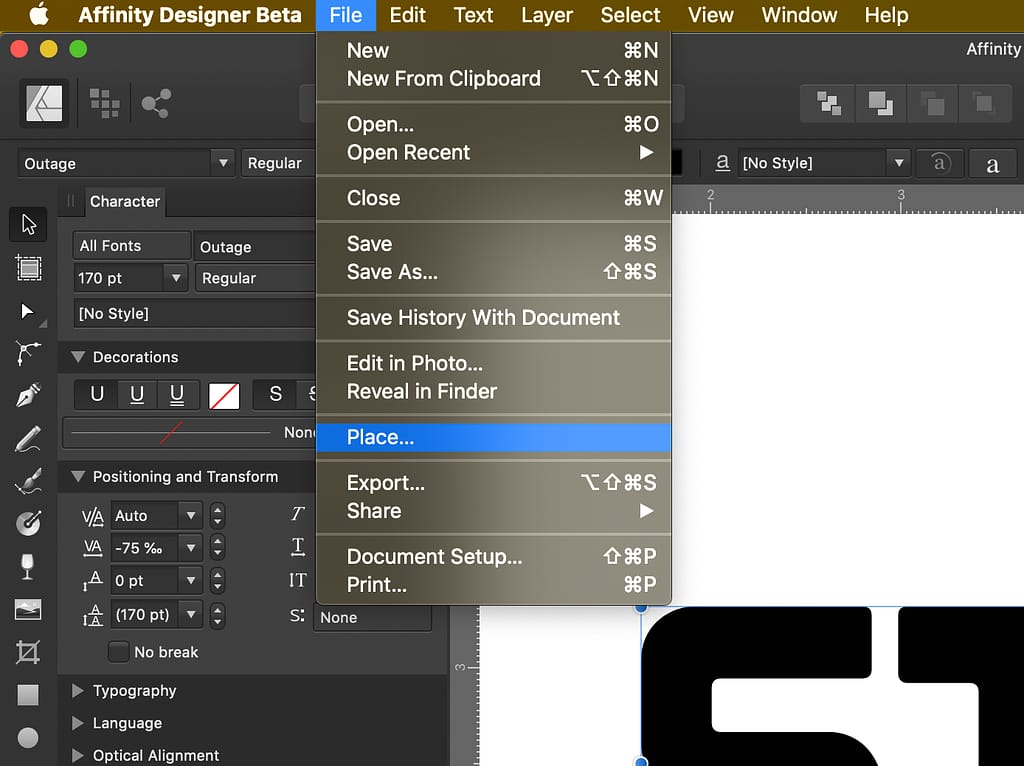 Introduction to Text Effects in Affinity - Frankentoon Studio