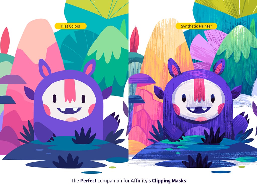 Synthetic Painter for Affinity Designer - Frankentoon Studio