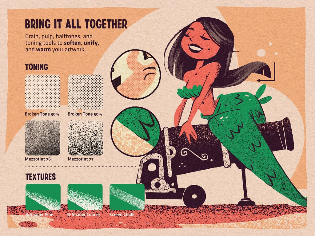 The Wiggle for Procreate - Frankentoon Studio