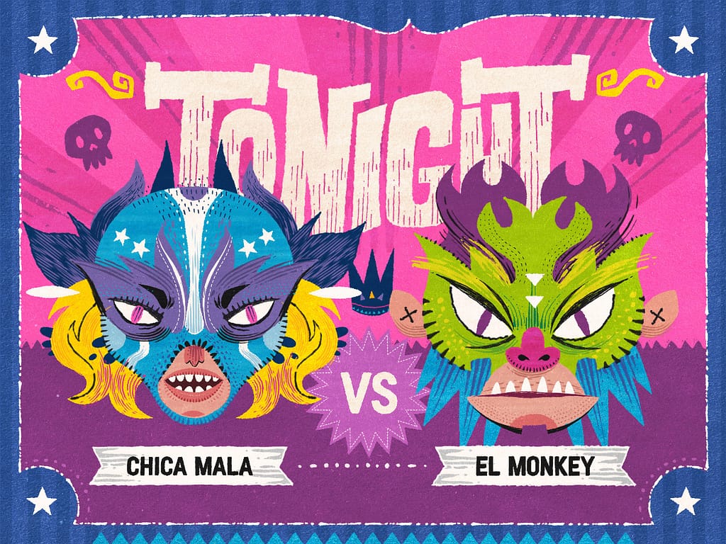 El Malo Illustration Kit for Affinity Designer - Frankentoon Studio