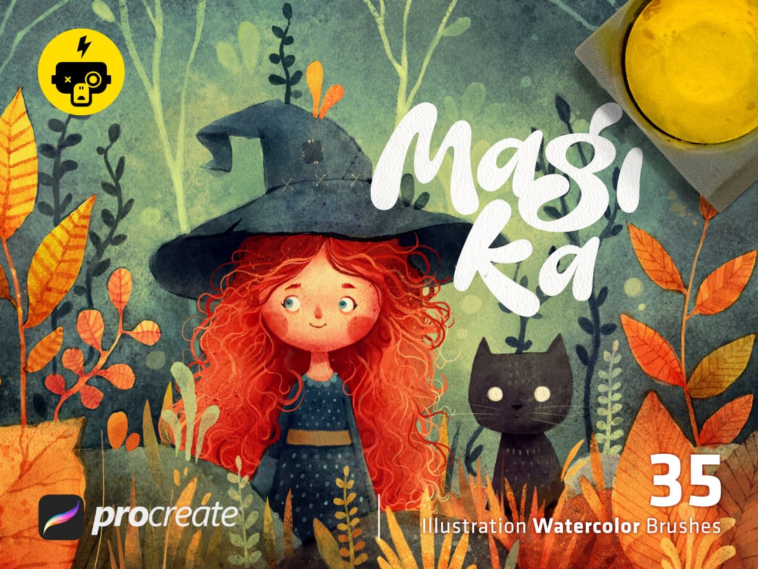 Magika Procreate Brush Pack - Frankentoon Studio
