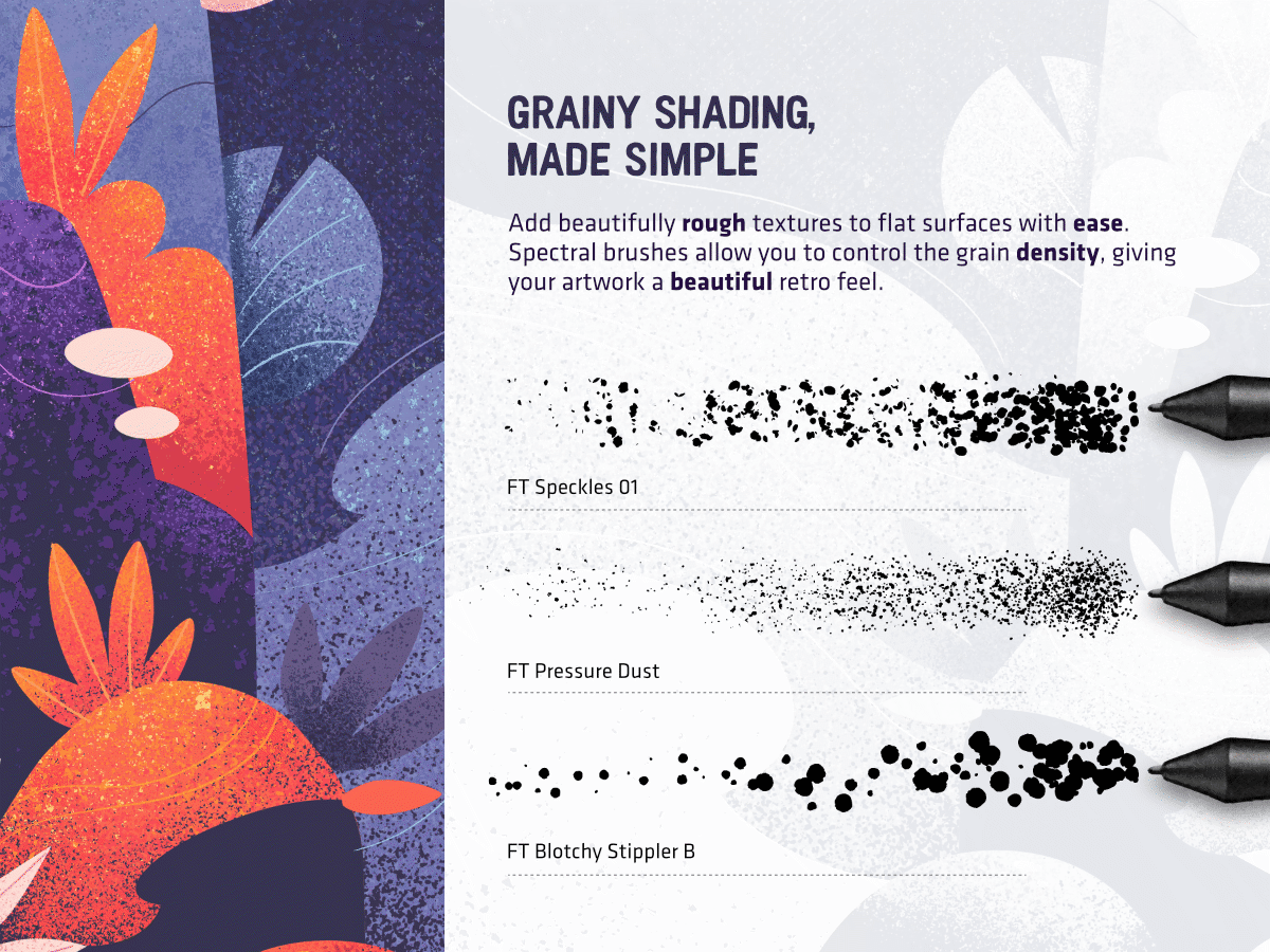 Stippling Texture Brushes for Affinity | Frankentoon Studio