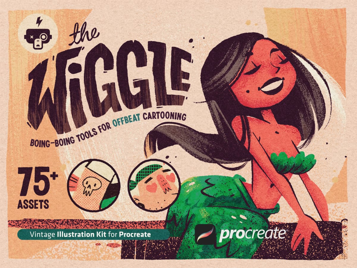 Procreate Brushes for Illustration and Comics - Frankentoon Studio
