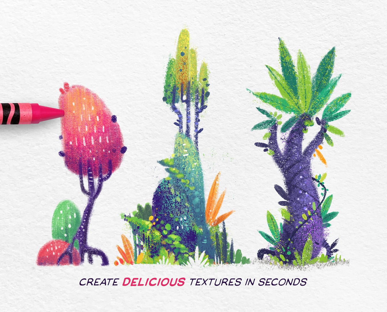 Crayon Procreate Brush Pack - Frankentoon Studio