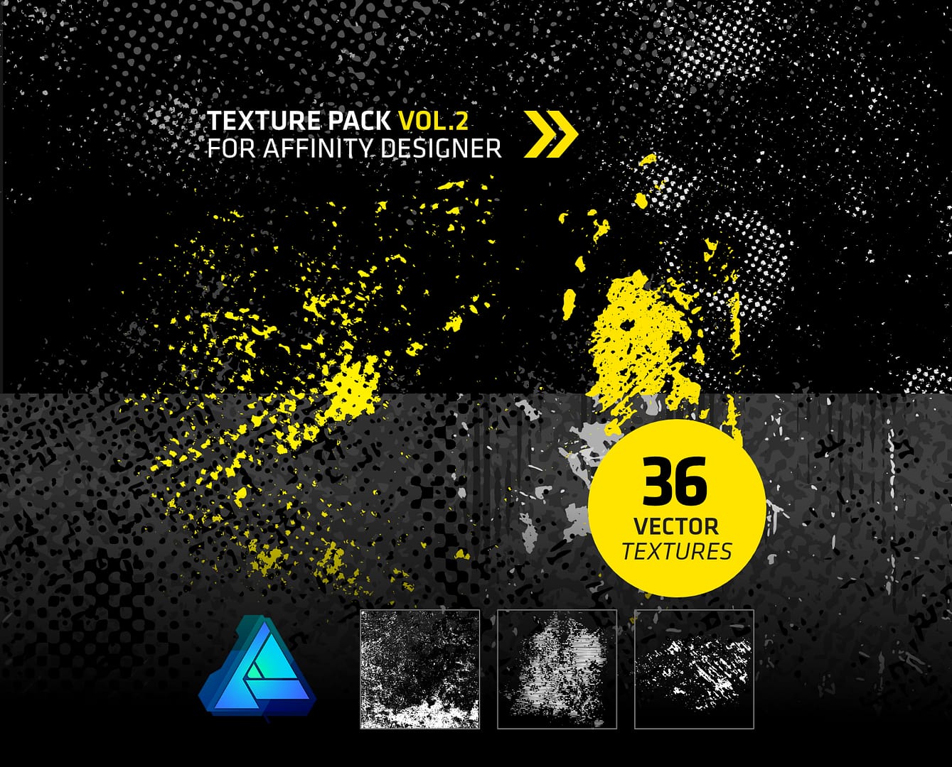 Texture Pack Vol. 2 for Affinity Designer - Frankentoon Studio