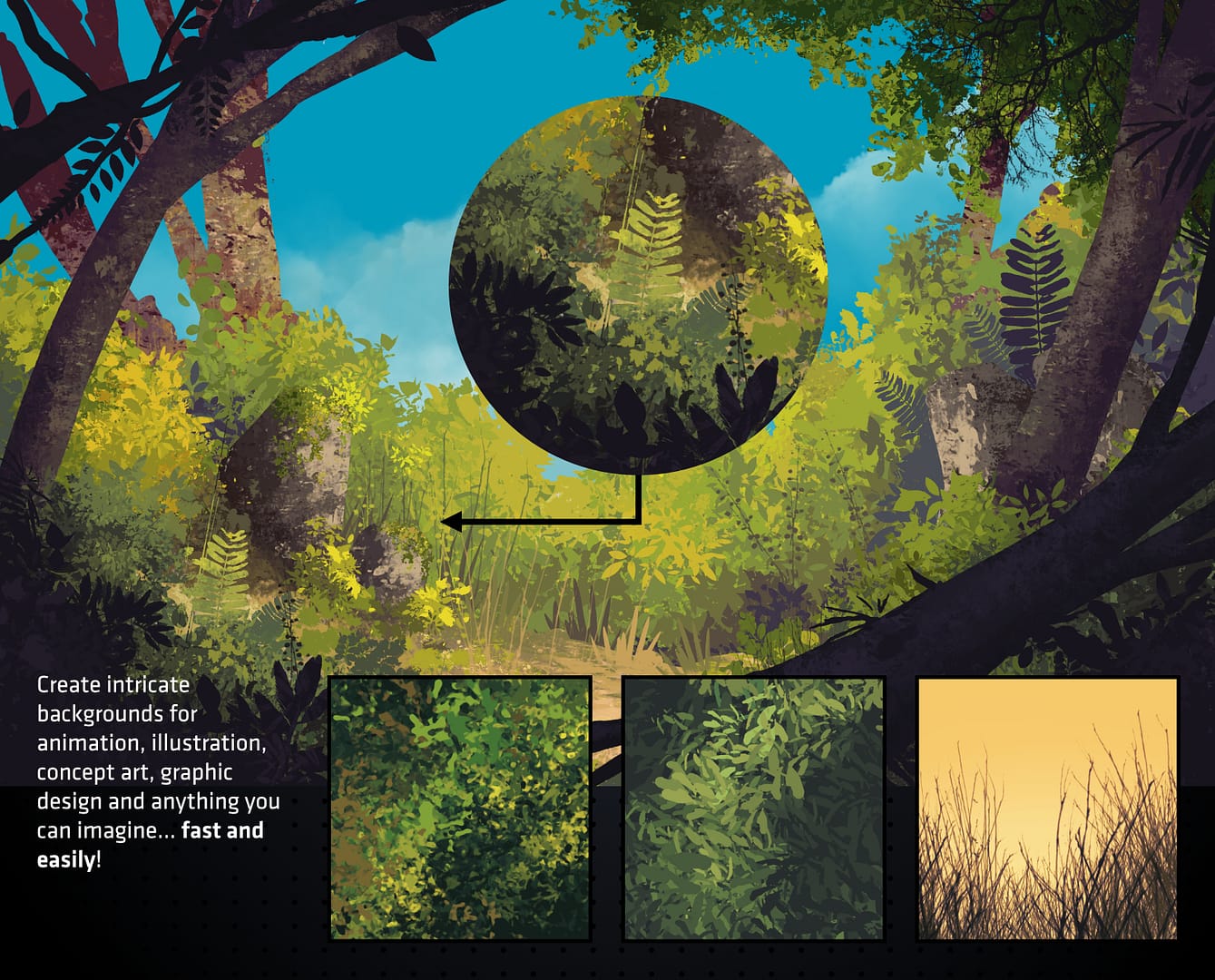 Nature Master for Procreate - Frankentoon Studio