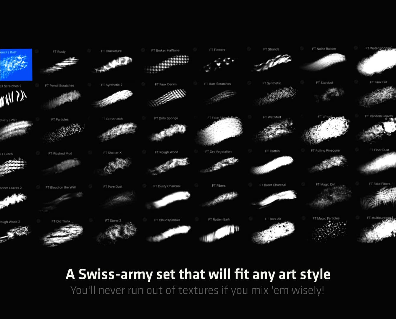 Texturizer Pro for Procreate - Frankentoon Studio