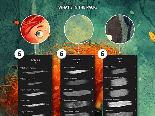 Magika Procreate Brush Pack - Frankentoon Studio