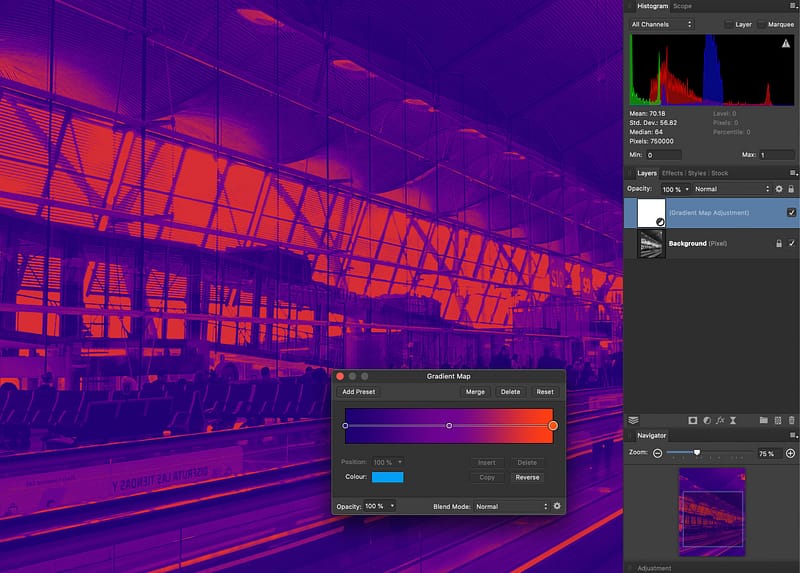 Creating Quick Badass Backgrounds in Affinity Photo - Frankentoon Studio