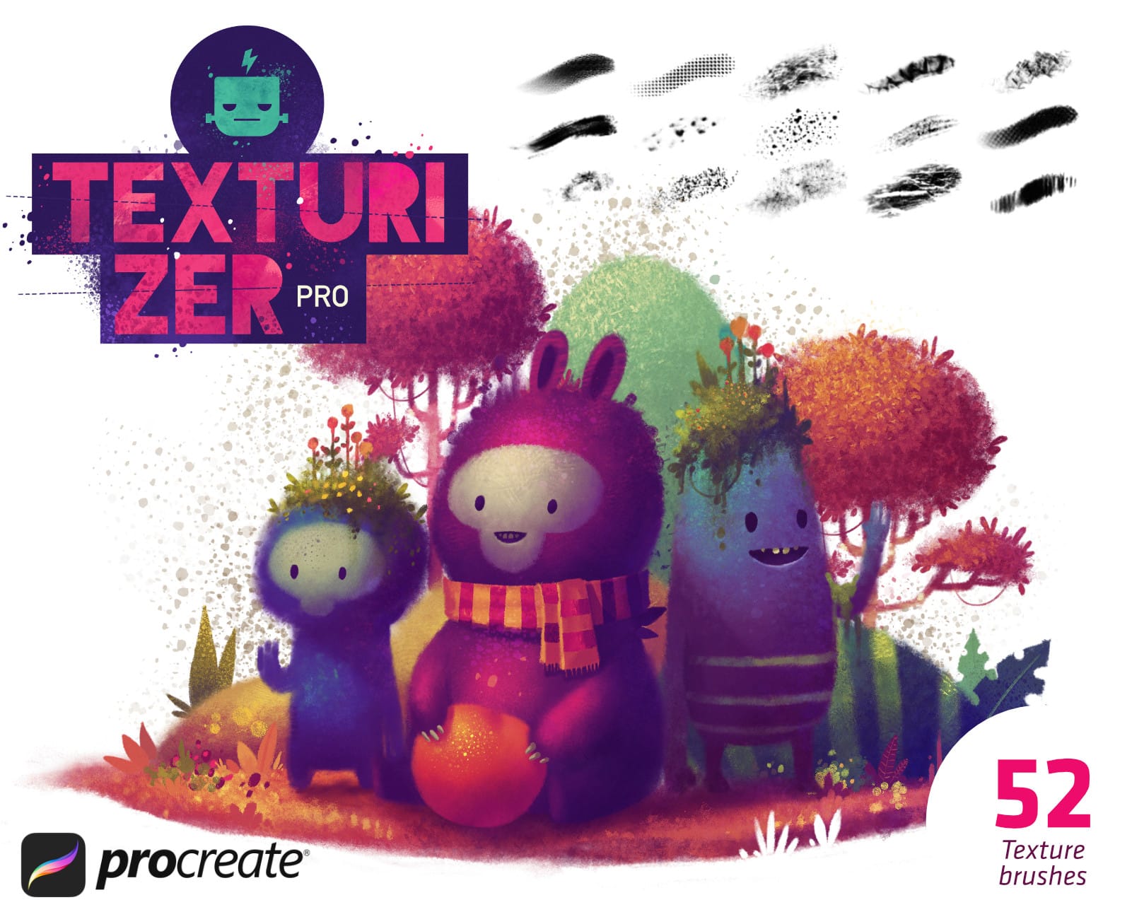 Texturizer Pro for Procreate - Frankentoon Studio