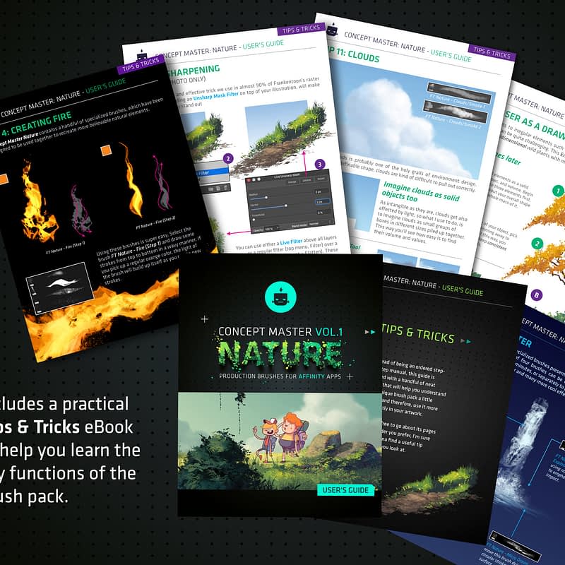 Concept Master Vol.1: Nature for Affinity | Frankentoon Studio