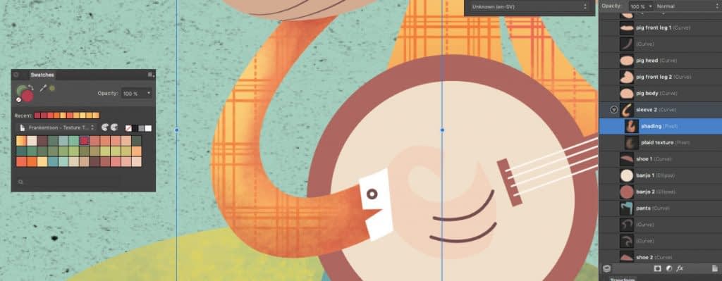 Using Textures in Affinity Designer | Frankentoon Studio