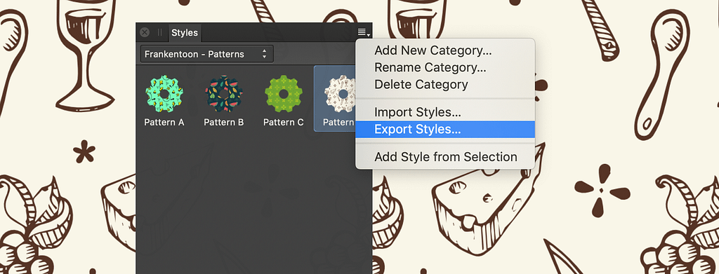 Creating a Patterns Library in Affinity Designer - Frankentoon Studio