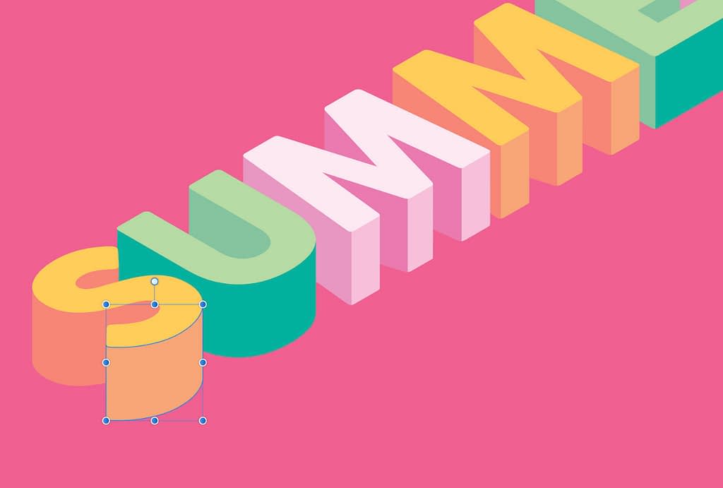 Creating Isometric Typography in Affinity Designer | Frankentoon Studio