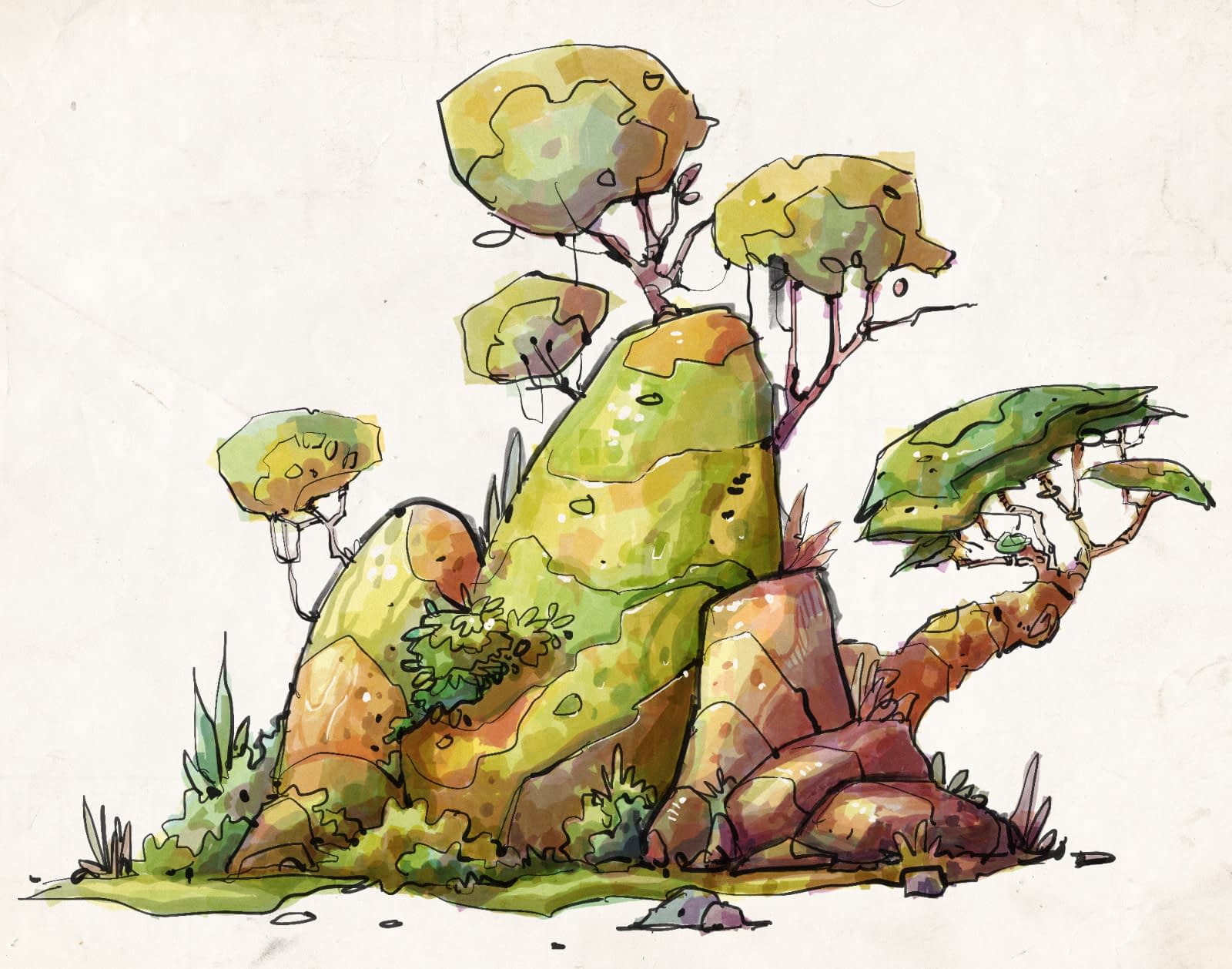 Create a Marker Drawing using Vector Brushes - Frankentoon Studio