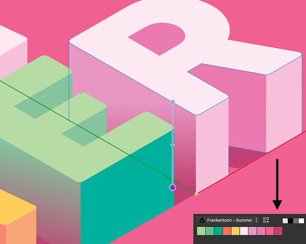 Creating Isometric Typography in Affinity Designer | Frankentoon Studio